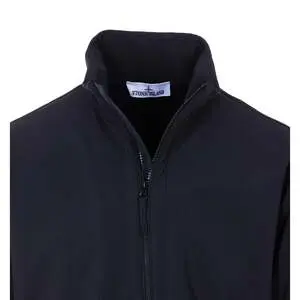 Stone Island Soft Shell-r Zip-up Jacket - Black