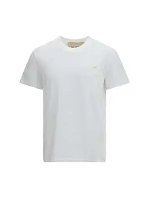 Valentino Garavani Cotton T-shirt With Vgold - White