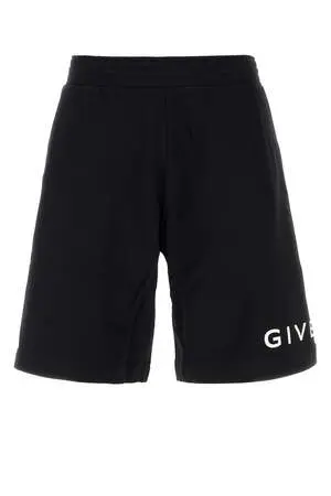 Givenchy Cotton Shorts With Logo Detail - Multicolor