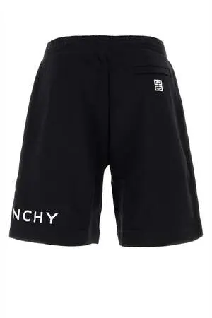 Givenchy Cotton Shorts With Logo Detail - Multicolor