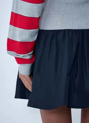 Miu Miu Gathered Mini Skirt