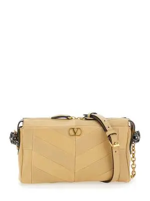 Valentino Garavani Panthea Patchwork Leather Crossbody Bag - Multicolor
