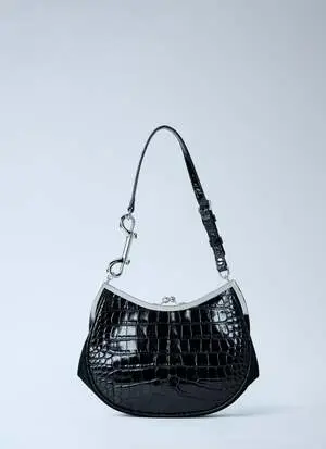VIVIENNE WESTWOOD Charm Frame Shoulder Bag - Black