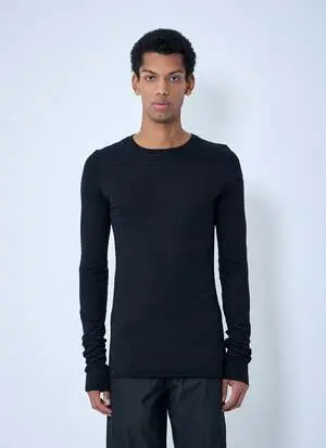 Moncler Rick Owens Girders Long Sleeve T-shirt - Black