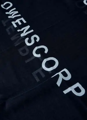 Rick Owens Printed Cotton Scarf