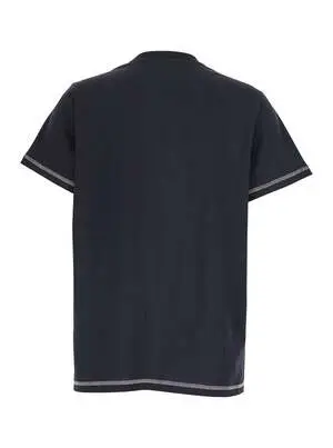 GANNI Cotton Jersey Raspberry Print T-shirt - Multicolor