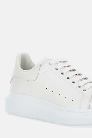 Alexander McQueen Oversized Sole Leather Sneakers