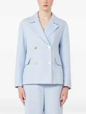 Max Mara Linen Double-breasted Jacket
