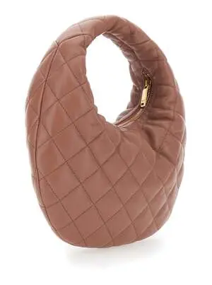 Saint Laurent Icare Quilted Leather Handbag - Pink