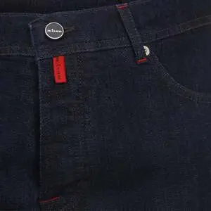 Kiton Indaco Cotton Blend Jeans