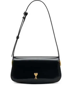 AMI Paris Paris Leather Shoulder Bag - Multicolor