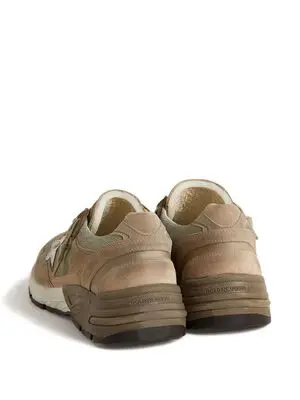 GOLDEN GOOSE Running Dad Mesh And Suede Sneakers
