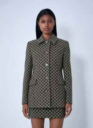 Gucci Gg Bouclé Jacket