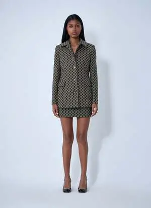 Gucci Gg Bouclé Jacket
