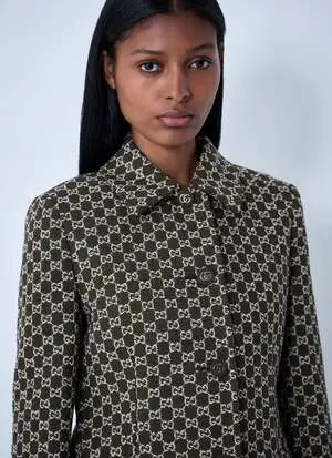 Gucci Gg Bouclé Jacket