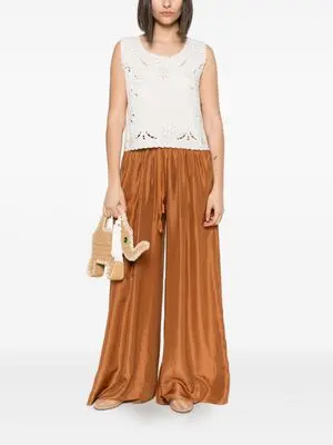 FORTE_FORTE White Broderie Anglaise Sleeveless Top