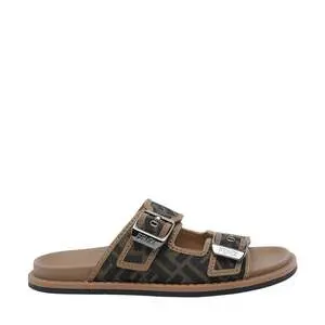 Fendi Ff Logo Sandals