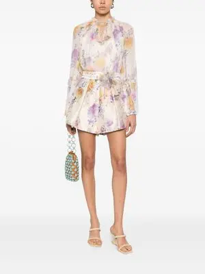 Zimmermann Luna Floral Print Blouse - Multicolor