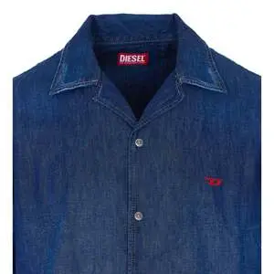 DIESEL® D-nabil-d Denim Shirt - Blue