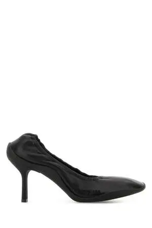 Balenciaga Shibuya Pump M080 Satin High Heel - Black