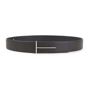 TOM FORD Slim T Belt - Brown