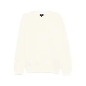 A.p.c. Crew Neck Long Sleeve Sweatshirt - Yellow
