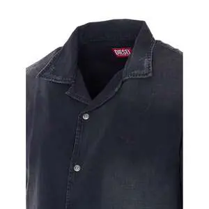 DIESEL® D-nabil-d Denim Shirt - Black