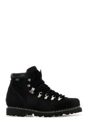 Junya Watanabe X Paraboot Calf Hair Lace Up Ankle Boots