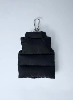 Moncler Puffer Keyring Charm - Black