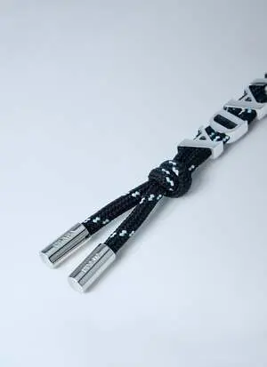 Prada Logo Embellished Keychain