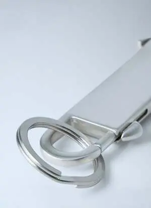 Rick Owens Stainless Steel Key Holder