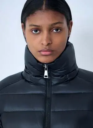 Moncler Dalles Quilted Hooded Down Jacket - Black