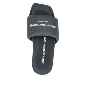 Alexander Wang Grey Logo Slides