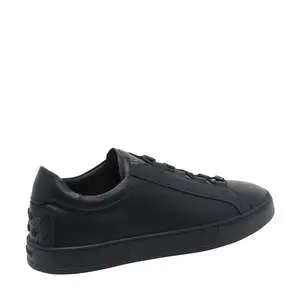 TOD'S Suede Lace-up Sneakers - Black