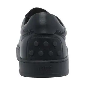 TOD'S Suede Lace-up Sneakers - Black