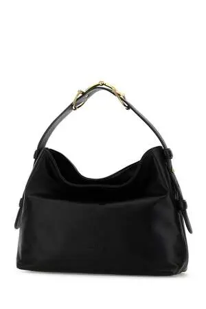 Gucci Leather Medium Beatrix Shopping Bag - Black