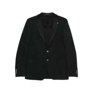 Tagliatore Textured Blazer - Black