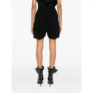 Rick Owens Silk Blend Panel Shorts