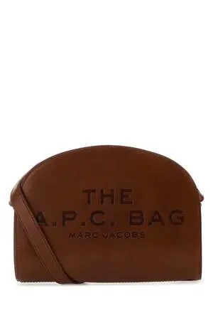 A.p.c. X Marc Jacobs Demi Lune Crossbody Bag - Brown