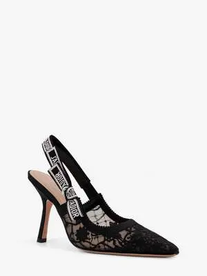Dior J'adior Lace Slingback Pumps