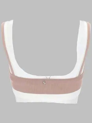 DIESEL® Top Bra Con Effetto Sovrapposto