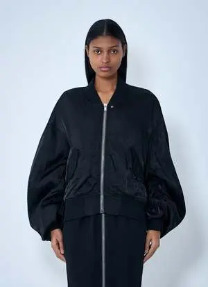 Rick Owens Oversized Bomber Jacket - Black