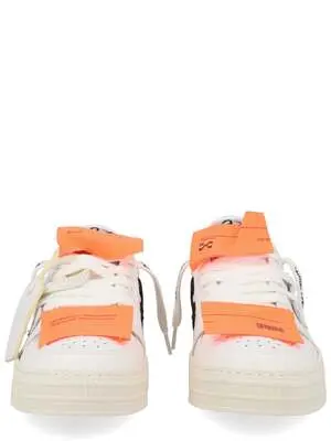 Off-White 3.0 Court" Low Top Sneakers - White