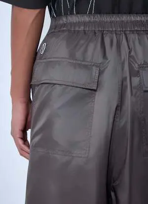Moncler Drawstring Midi Kilt Shorts - Gray