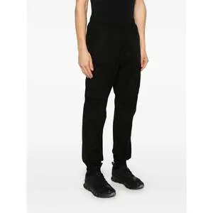 Stone Island Tapered Cargo Trousers With Drawstring Waist