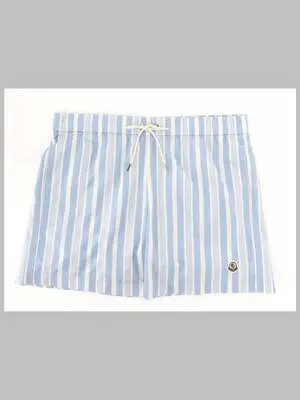 Moncler Swim Shorts With Logo - Multicolor