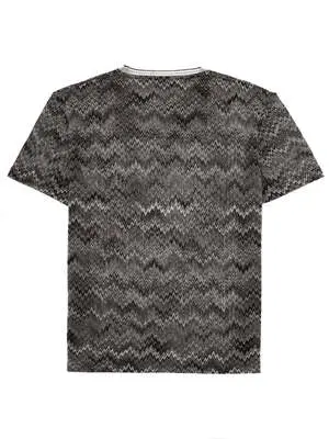 Missoni T-shirt In Cotone - Multicolor
