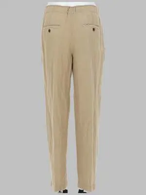 Isabel Marant Étoile Sharony" Linen & Silk Trousers - Cream