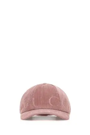 Gucci Corduroy Baseball Cap - Pink