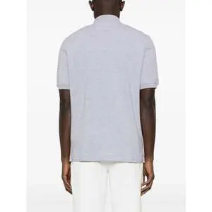 Brunello Cucinelli Grey Polo Shirts - Gray